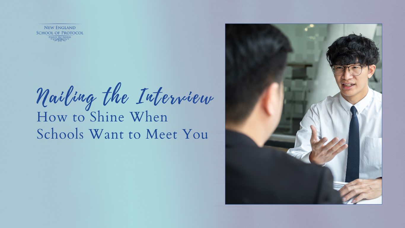 Nailing the Interview: How to Shine When Schools Want to Meet You - New ...